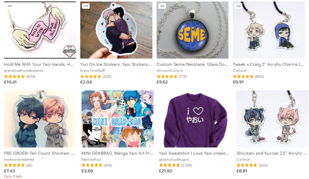 Hannah’ Top 5 Places for Yaoi Merchandise
