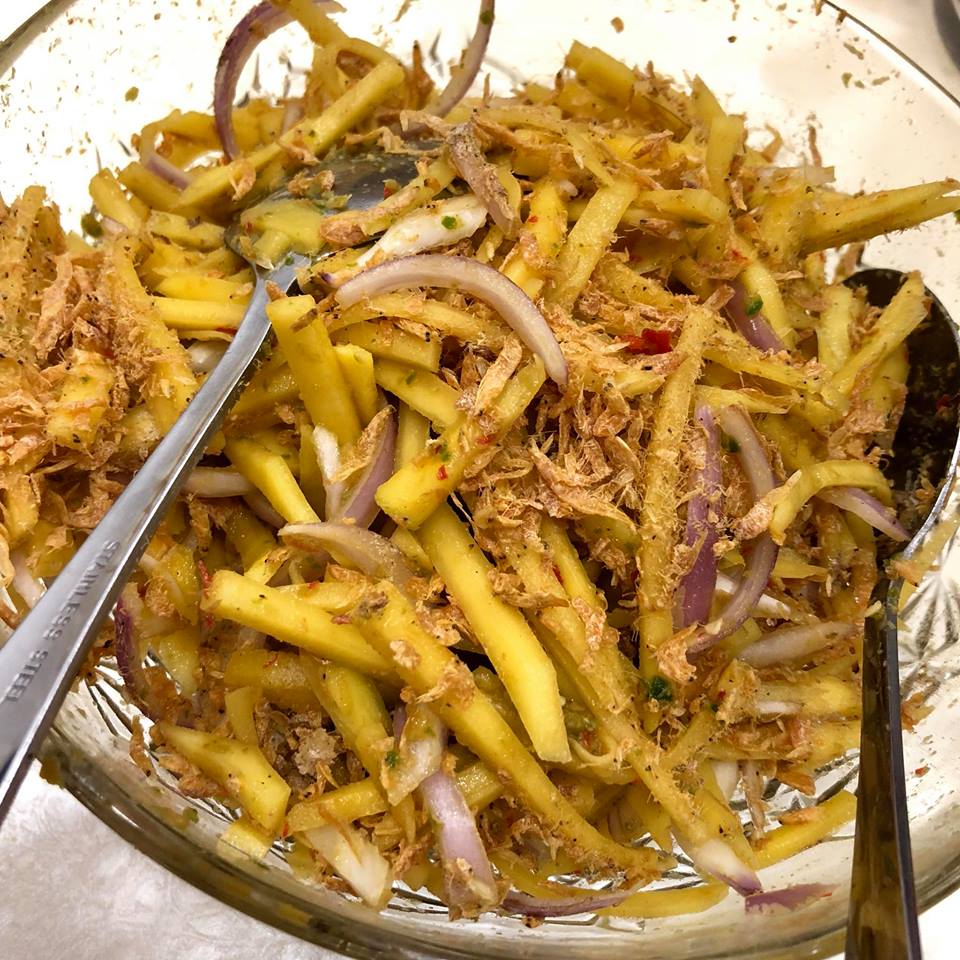 KERABU MANGGA UDANG KERING GERAGAU