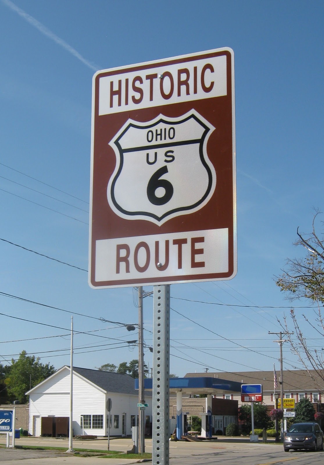 Brady's Bunch of Lorain County Nostalgia: Historic U. S. 6 Route Sign ...