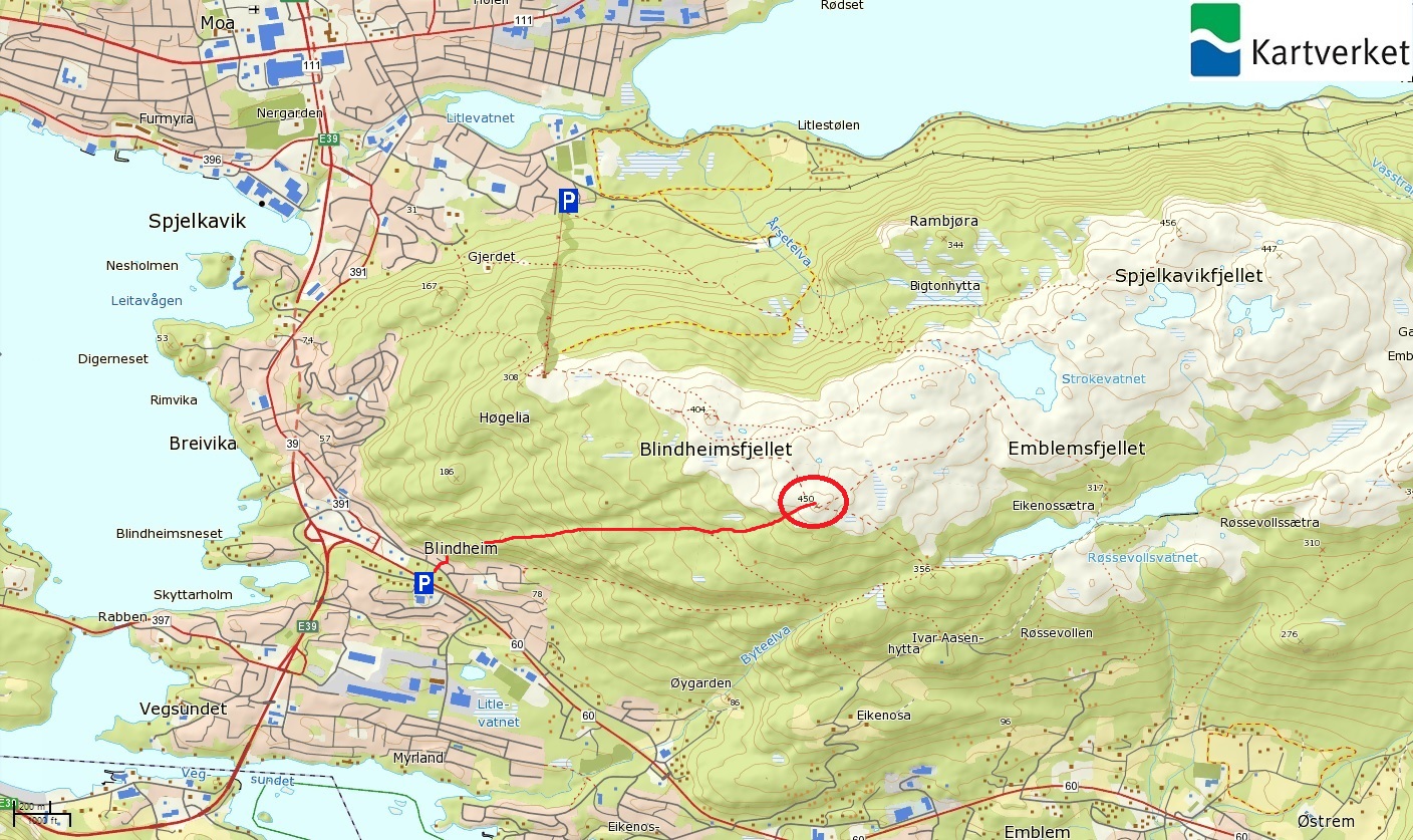 Høgkubben fra Blindheim