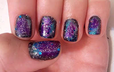in my own little universe: Outer Space Nails!