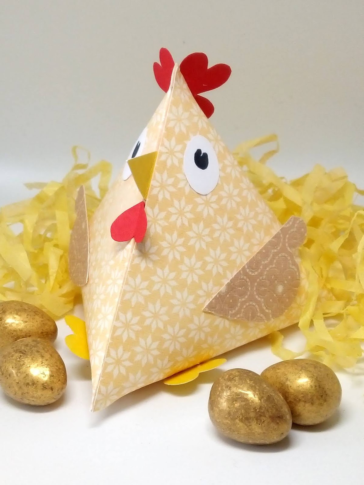 Esselle Crafts: Spring Chicken Favour Box