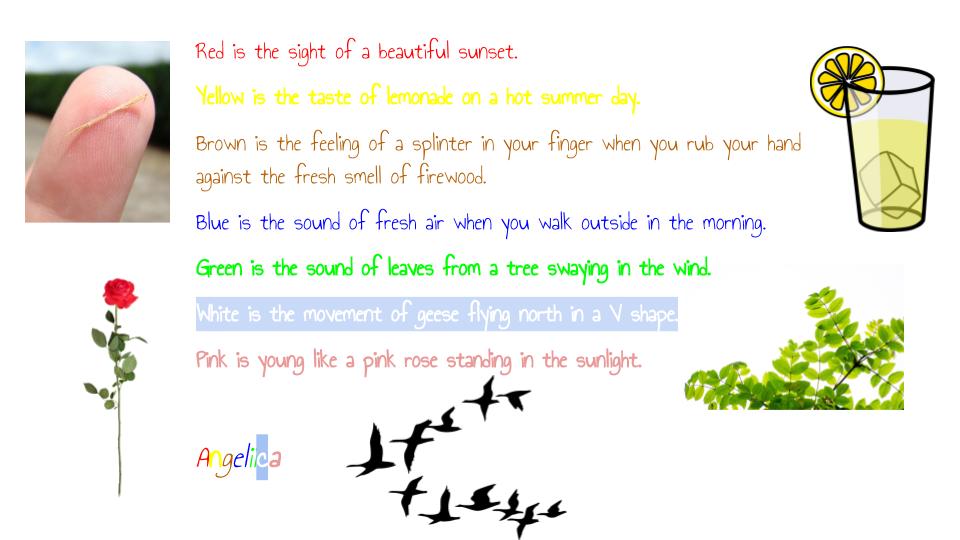 6th Grade Poem About You