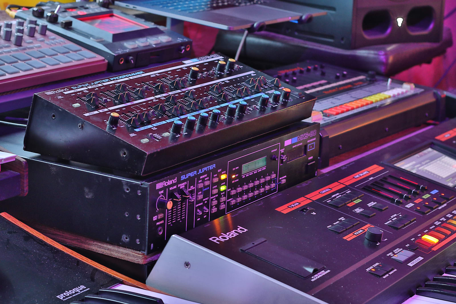 MATRIXSYNTH: Roland MKS-80 Super Jupiter with MPG-80 Programmer