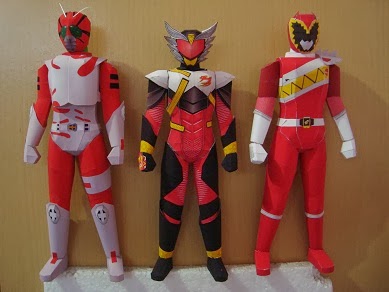 PUTRA'S BLOG: Kamen Rider "ZX" Papercraft