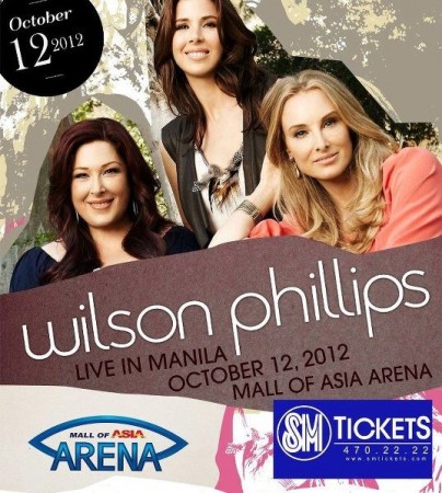 Wilson Phillips live in Manila on October 12. - Blog for Tech & Lifestyle