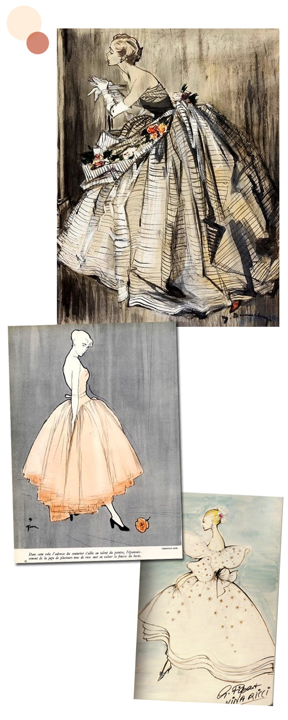 Jeeves didn't like purple socks: Evening gowns