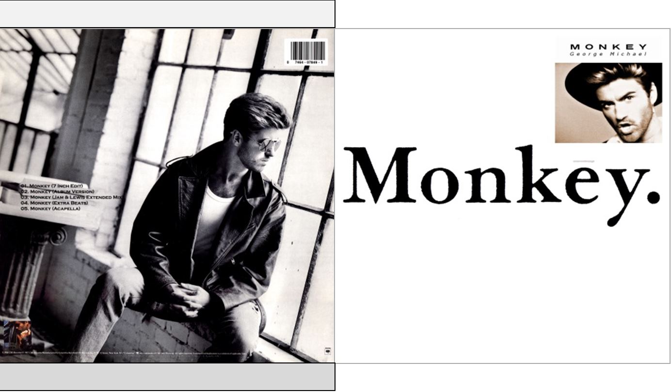 MUSICOLLECTION: GEORGE MICHAEL - Monkey - CDSINGLE - 1987 - 2016