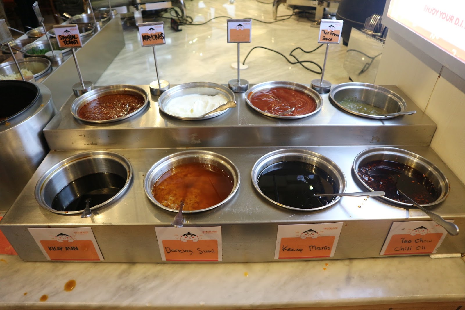 Separuh Aku Lemak: Onokabe - All You Can Eat Suki & Grill