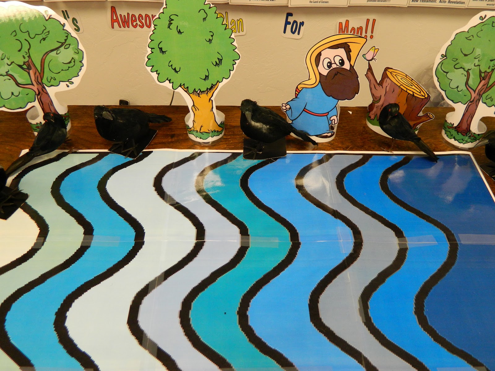 Hands On Bible Teacher: The Ravens Fed Elijah 3D Visual