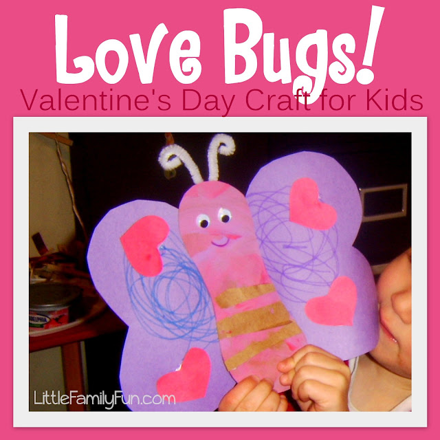 Little Family Fun: Feb. 5 - Craft: Lovebugs!