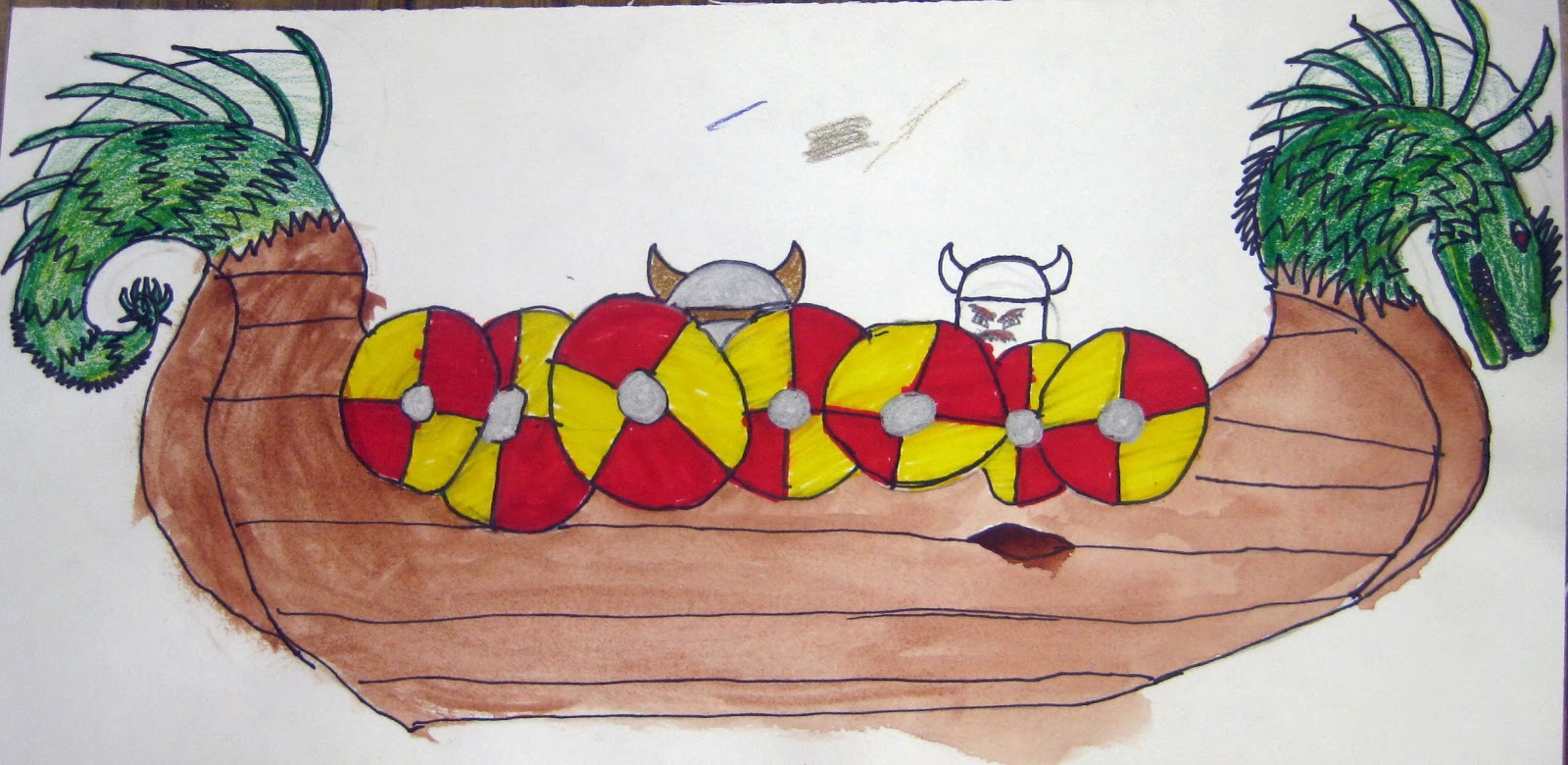 Cassie Stephens: viking art project