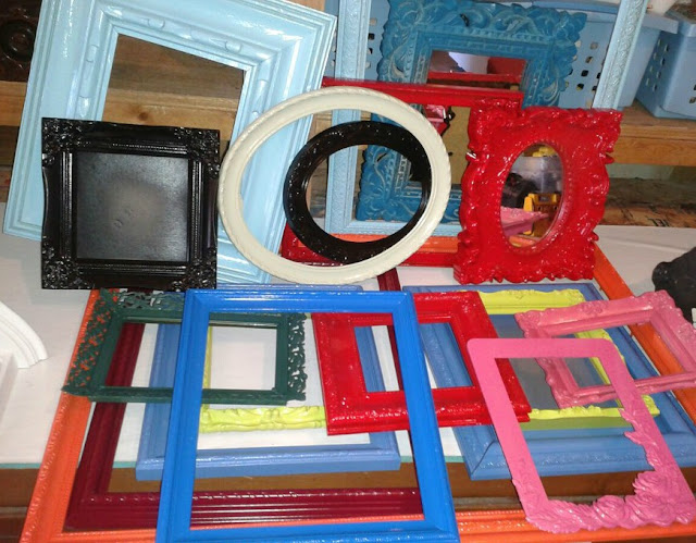 Thinking outside of the frame. Ideas for what to do with those old frames