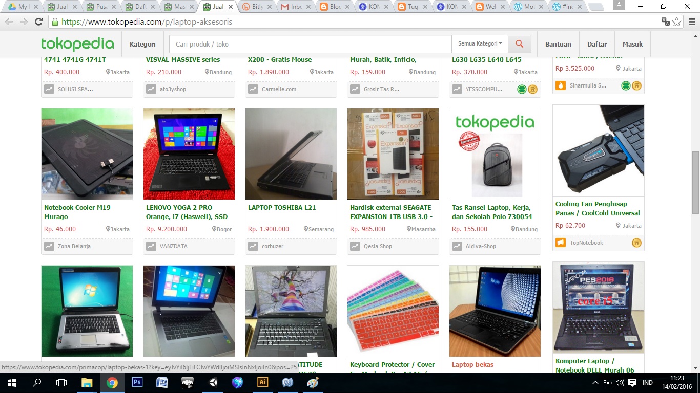 IMK: Tampilan Website Menarik : Tokopedia.com