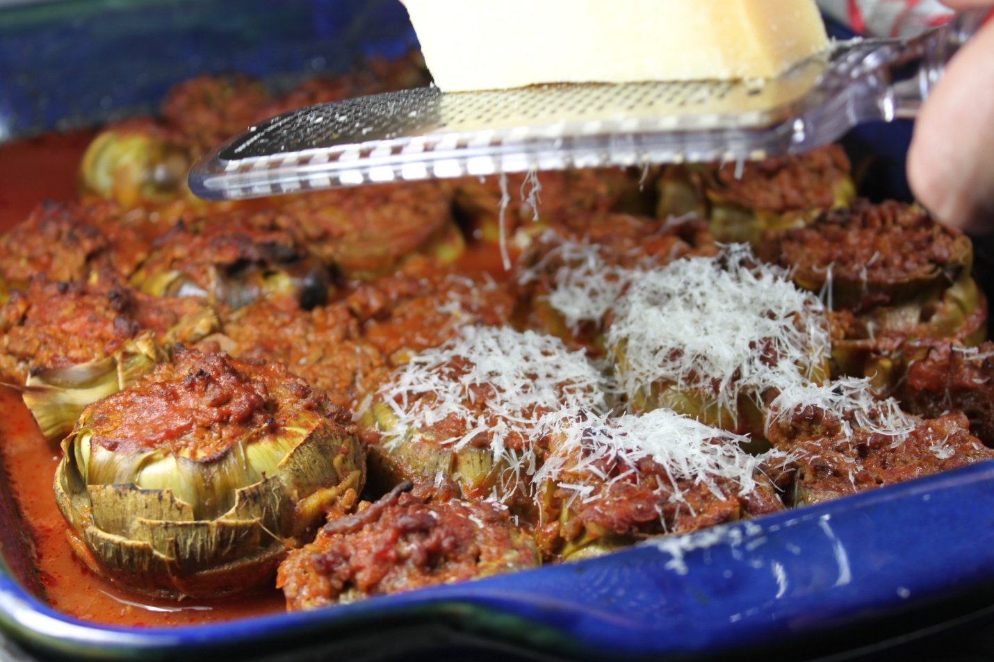 Dyna's Egyptian Cooking: Baked Globe Artichokes خرشوف فى الفرن ...