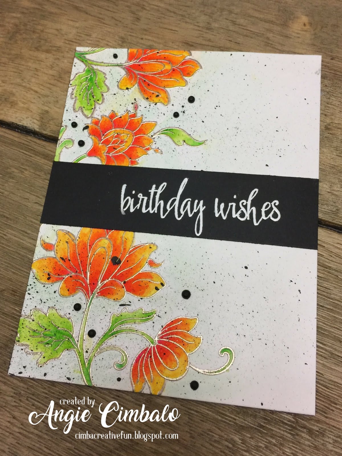 Cimbacreativefun: Two Birthday Cards