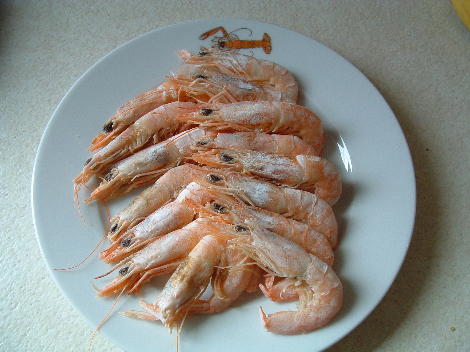A London Fishmonger: Wild Mediterranean Prawns - Rosso, Rosa & Mazzancolle