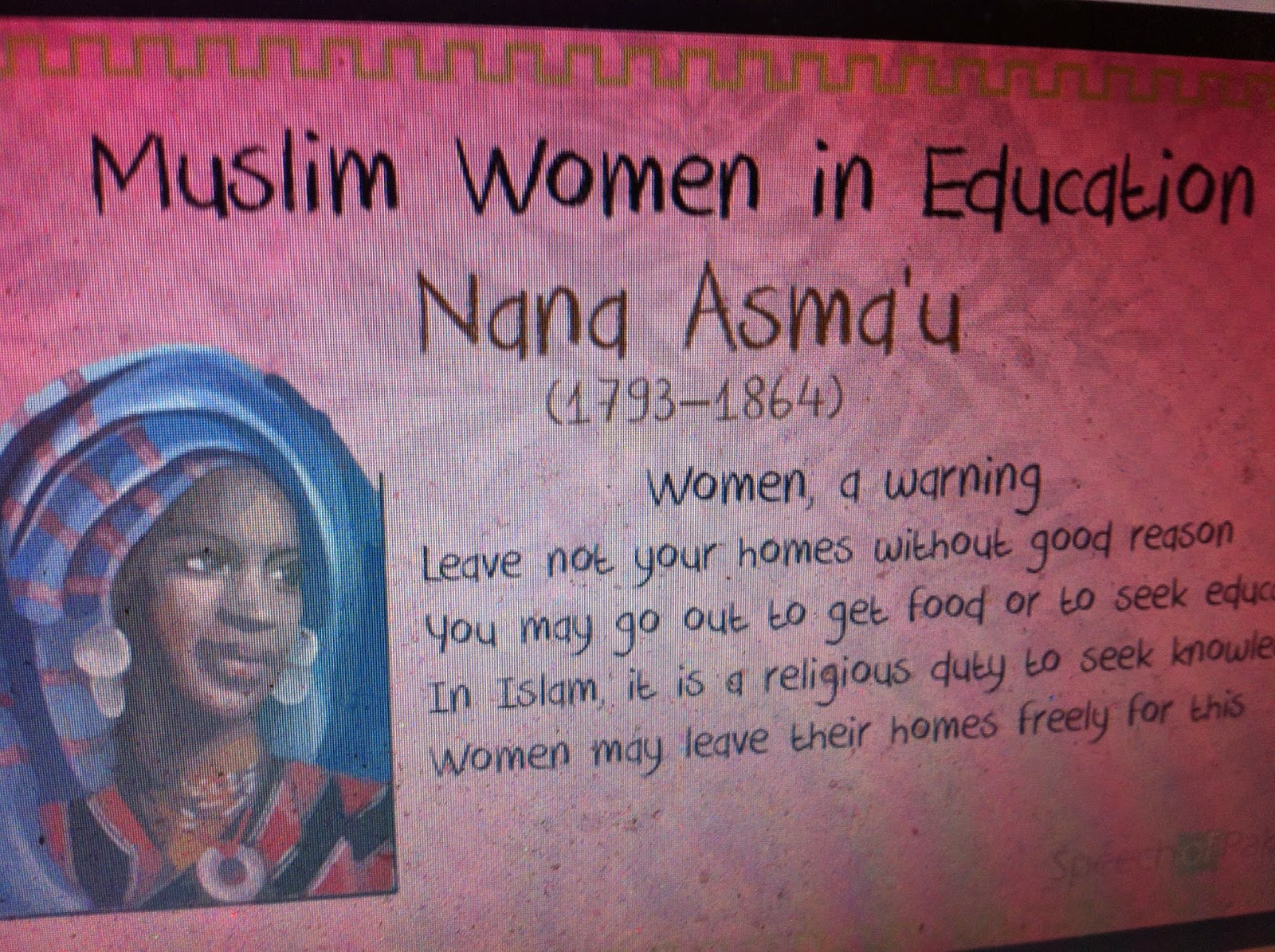 THE BLACK SOCIAL HISTORY:: BLACK SOCIAL HISTORY : " NANA ASMA'U " WAS A ...