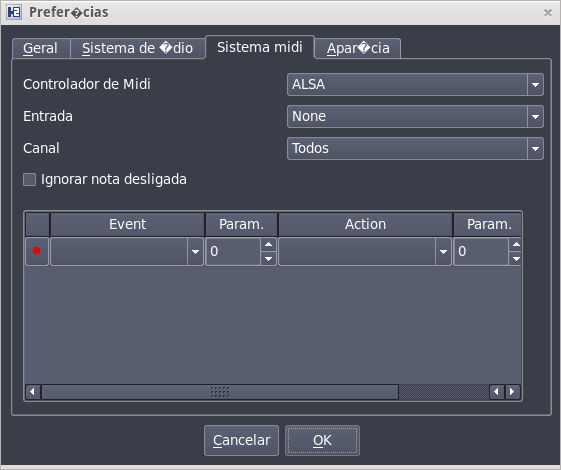 Livre Para Criar Música: Hydrogen - Itens do menu principal