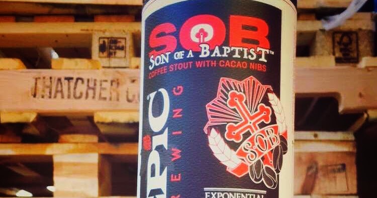Utah Beer: Special Edition of Epic's S.O.B Available on Friday