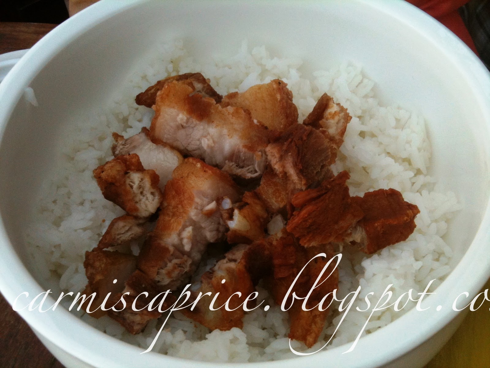 Carmi's Caprice: Bag of Beans Rice Toppings, Tagaytay