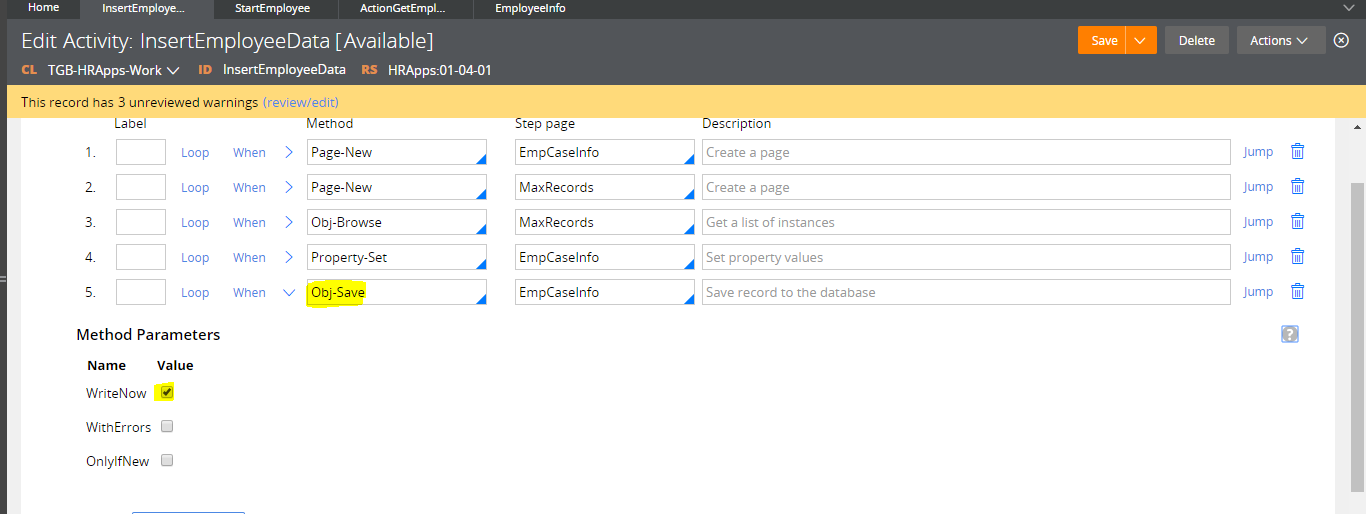 Pega Learnings: 2018