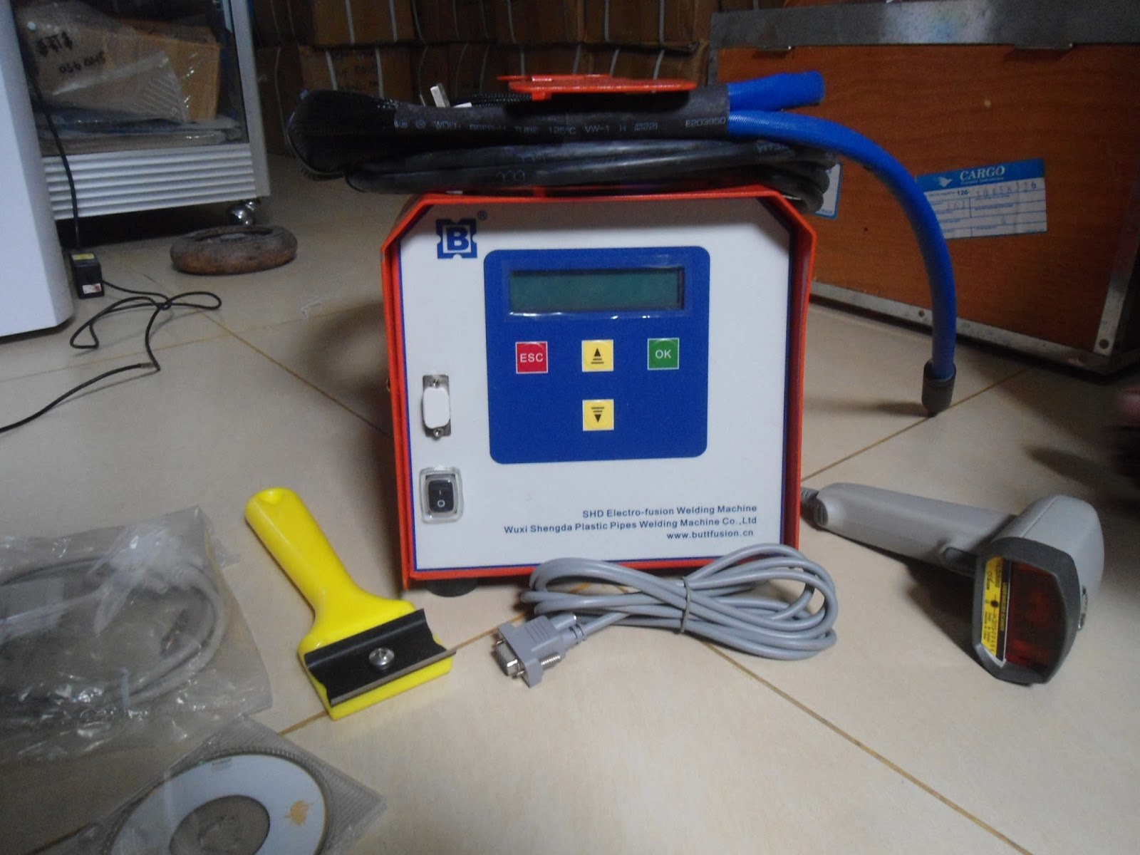 Mesin Las Pipa HDPE / Electrofusion | Fitting Pipa Hdpe