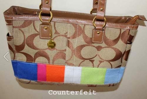 Exclusively Coach!: Picture Comparison of Authentic and Counterfeit Coach