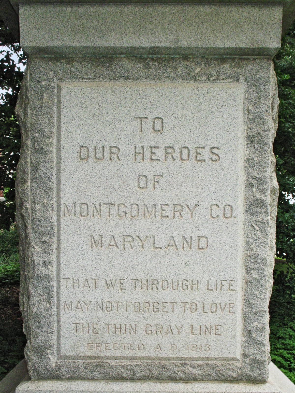 Landmarks: The Confederate Monument in Rockville