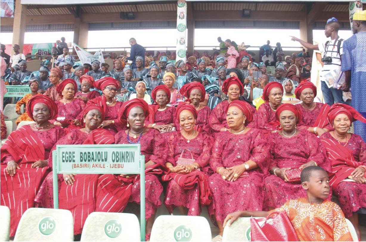 Colourful Outfits Ijebu Wore At The Last Ojude Oba In Ijebu-Ode