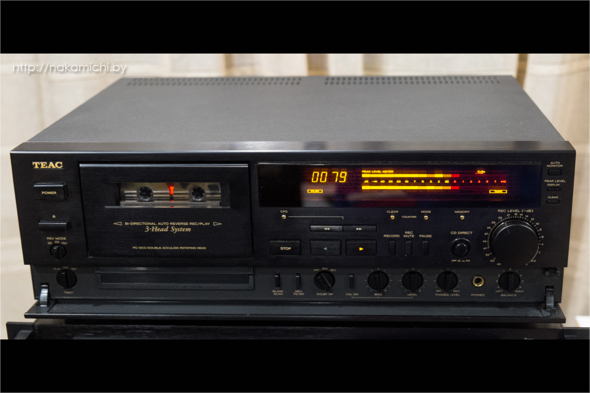 Vintage Audio: TEAC R-9000 Auto Reverse Stereo Cassette Deck