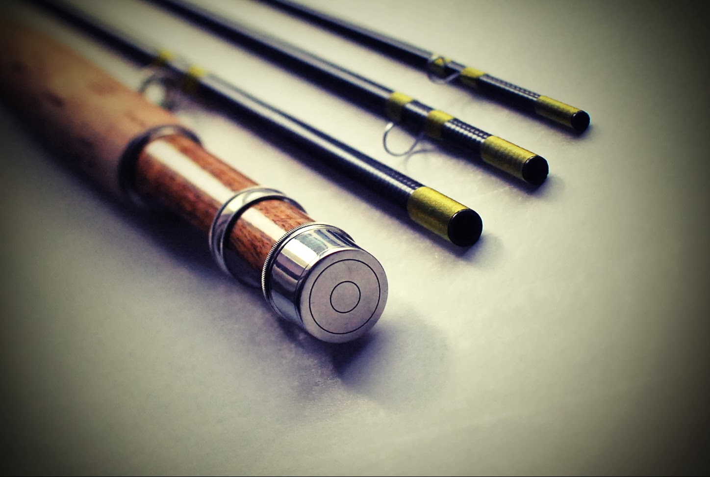 Handcrafted graphite and fiberglass fly rods: Orvis Superfine Touch
