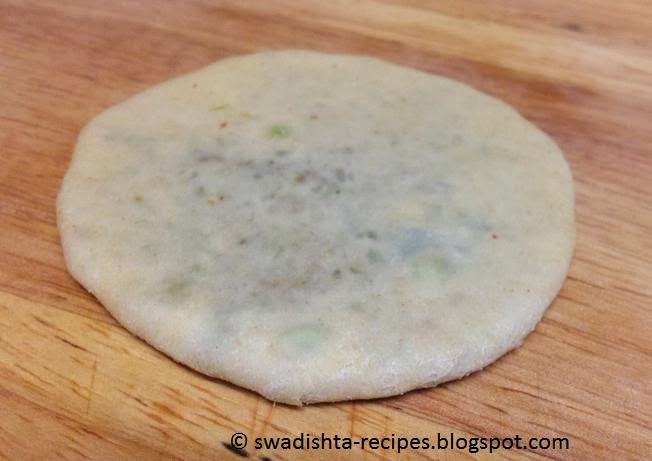 Swadishta Recipes : Green Pigeon Peas(Tuvar Lilva) Kachori