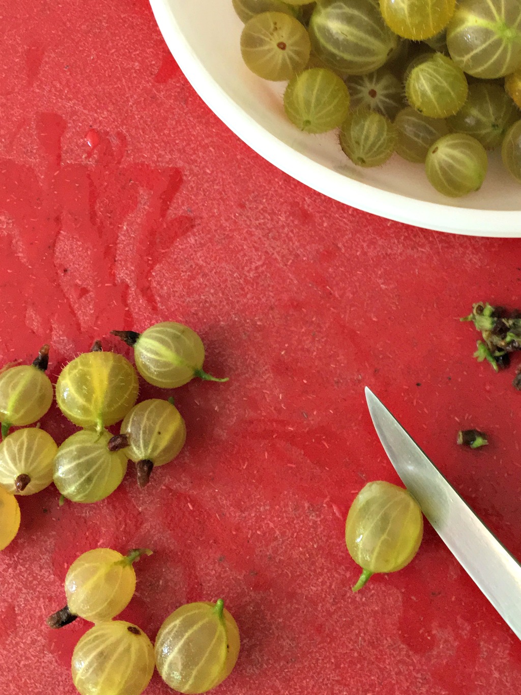 A delicious recipe for fresh gooseberries