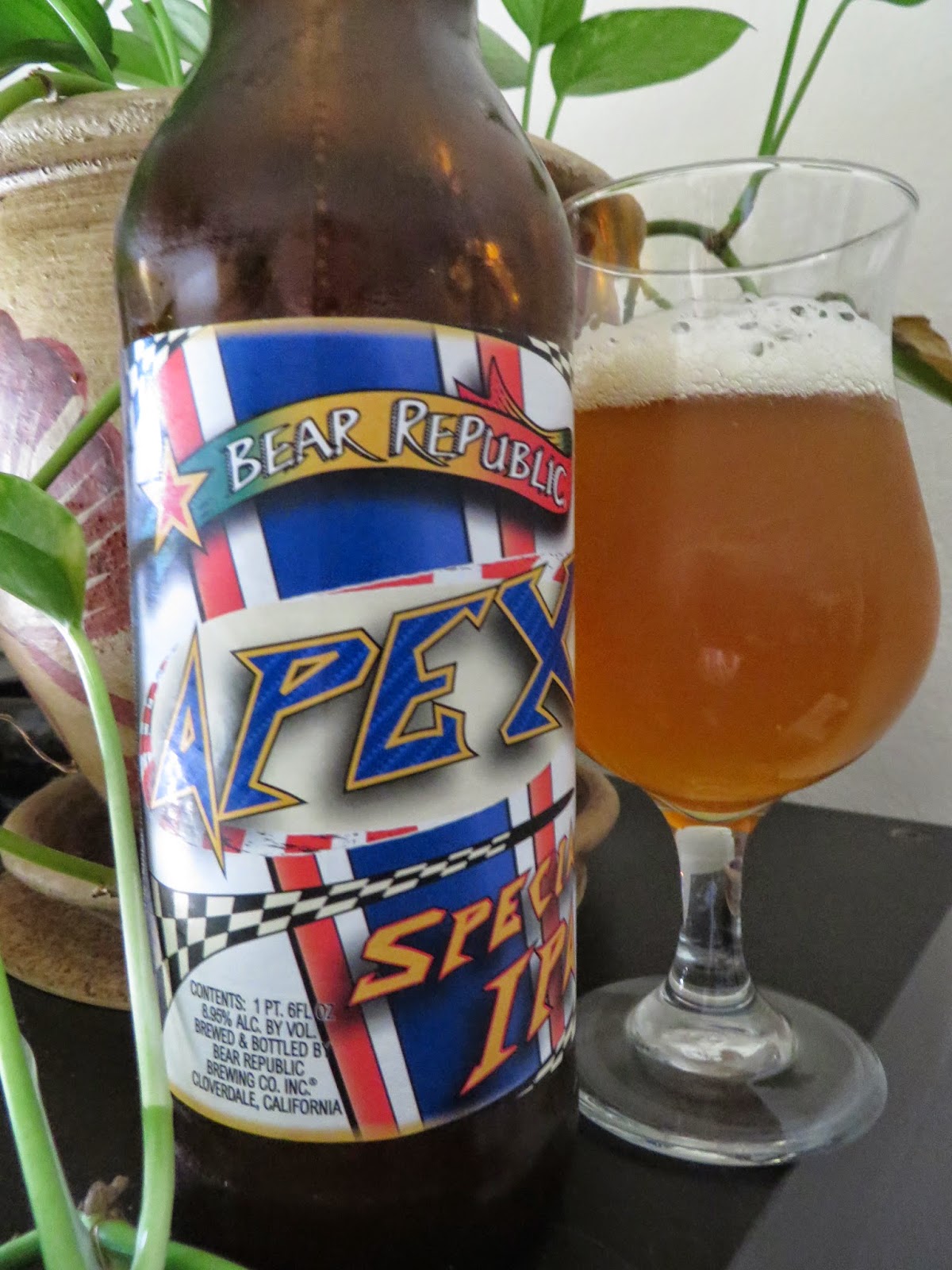 Ramblings of a Beer Runner: Beer of the Month: Apex IPA from Bear Republic
