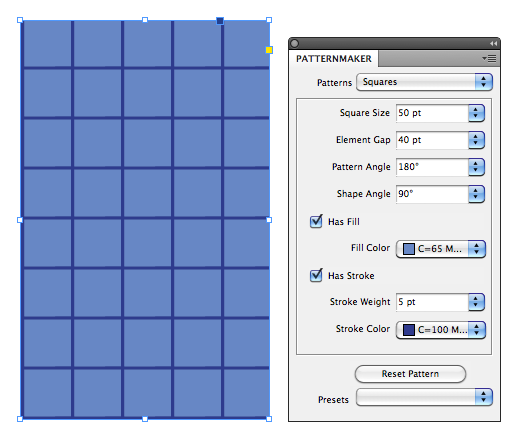 Document Geek: PatternMaker Squares