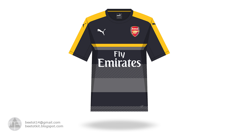 Beetot Kit: Arsenal FC Training & Pre-Match Kit 16/17