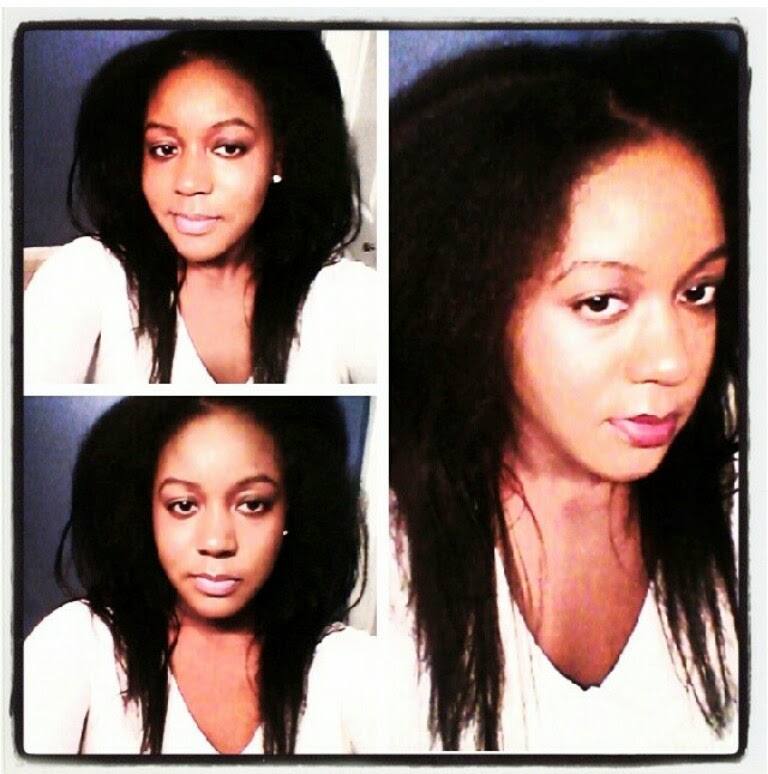 Long Relaxed Hair transitioning to Natural: Hairfinity 2 month update