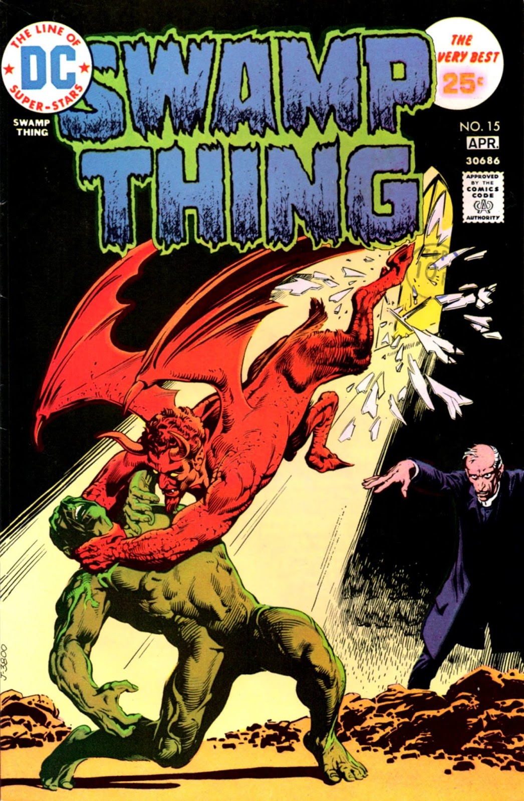 CRIVENS! COMICS & STUFF!: PART TWO OF THE ORIGINAL SWAMP THING COVER ...