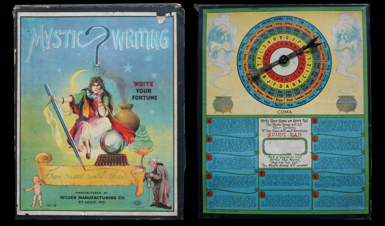 Mysterious Planchette: Board to be Yld: Wilder's "Mystic Hand" Discovered!
