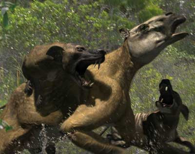 JURASSIC GIANTS: HYENODON:THE RAZOR-JAWS
