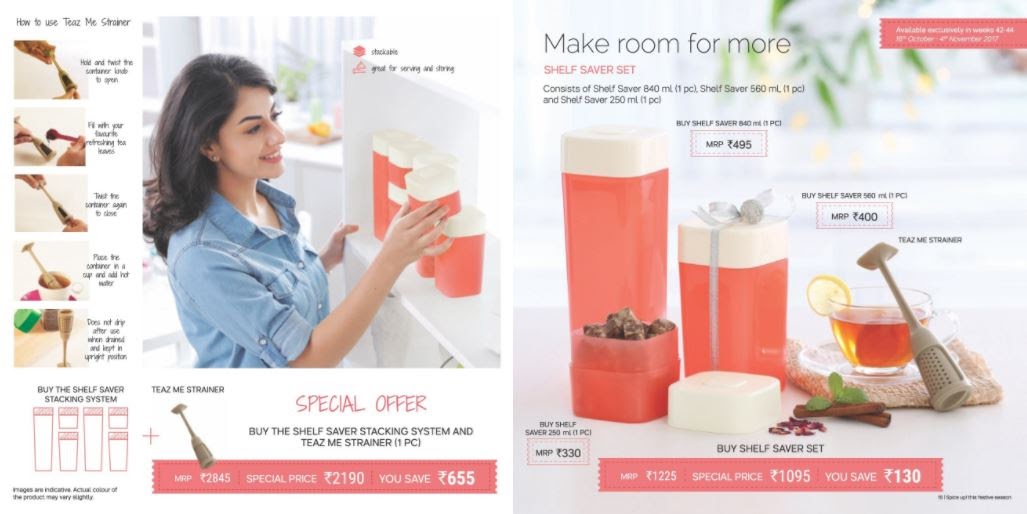Tupperware India Flyer October 2017 - Tuppermates