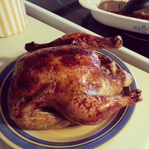 Heat's Kitchen: Mahogany Roast Chicken
