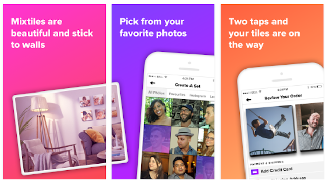 Mixtiles - Collage Wall Art Mobile App - Youth Apps