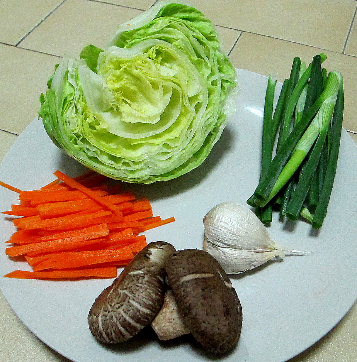 Annielicious Food: Quick Meal : Pan-Fried Saba Fish & Stir-Fried ...