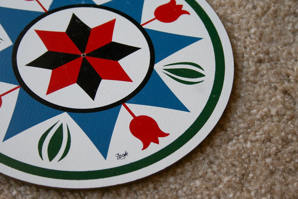 Things We Thrifted: Hex Signs