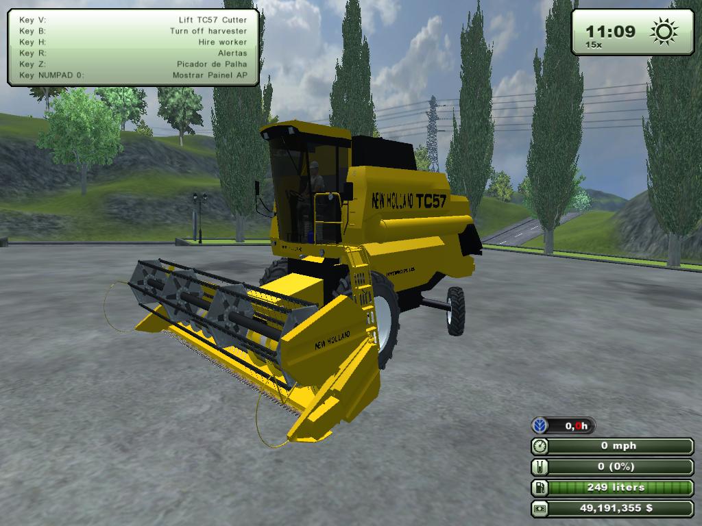 Farming Simulator Sul: New Holland TC-57 Convertida Para FS-13