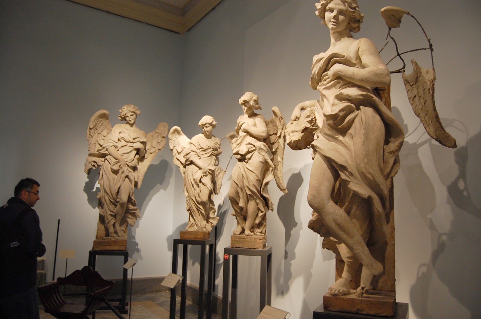 The Lost Journal: Miracles in the Bible: Bernini’s Model Clay Angels ...