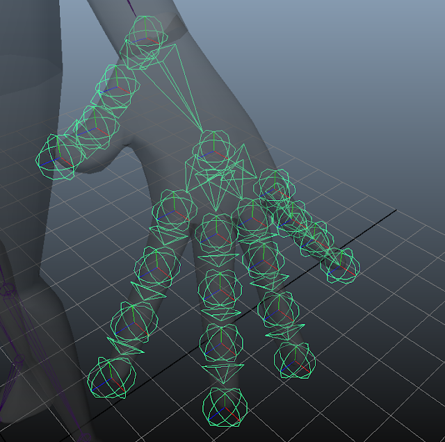 Joanne Teo's Animation College Blog: 3D Model Rigging 02