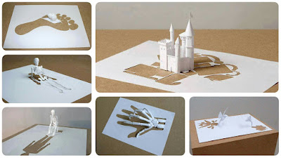 See amazing paper art - crazzy craft